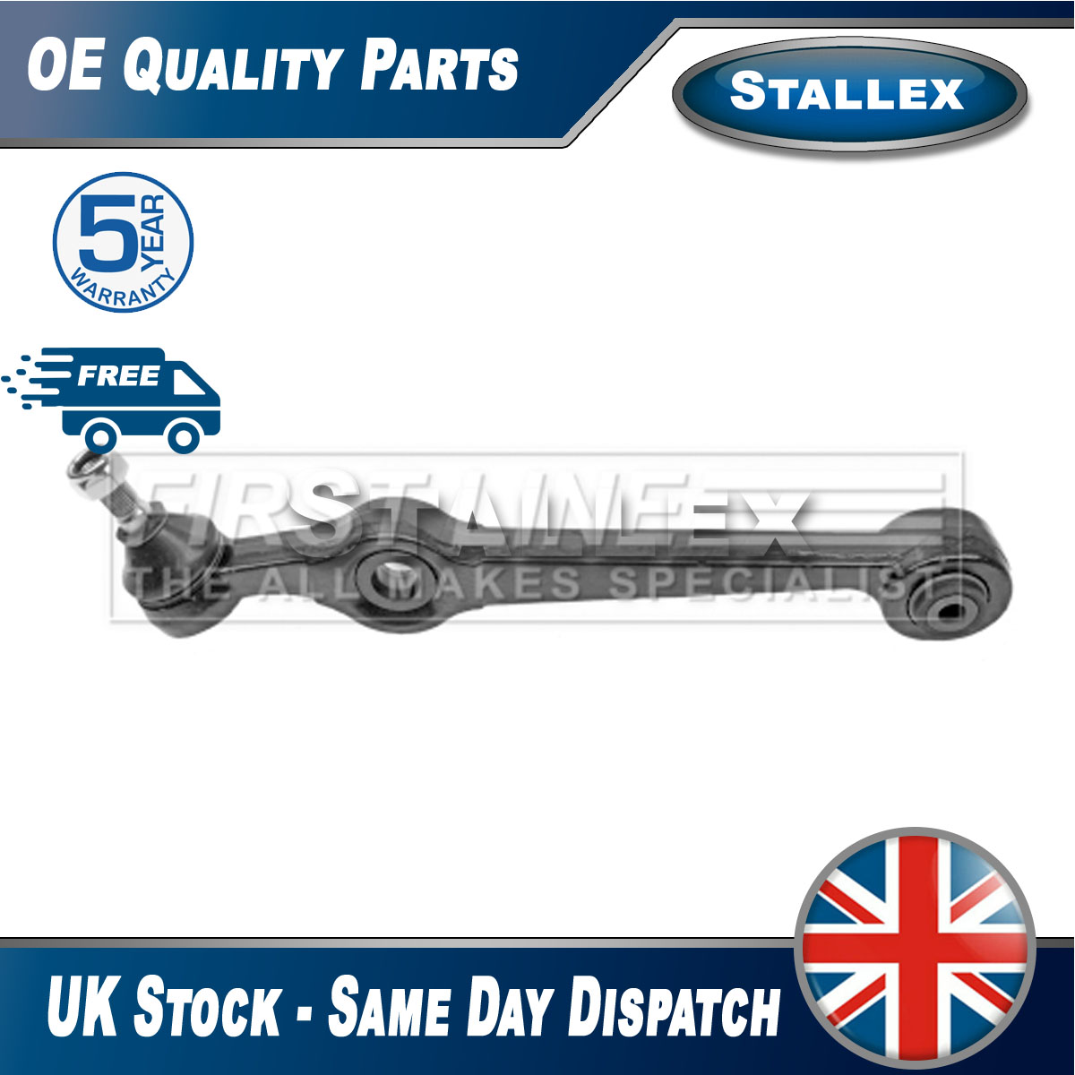 Fits Fiat Fiorino Pickup Track Control Arm Front Lower Stallex 7674825 ...