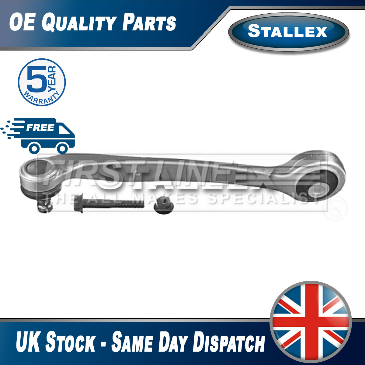 Fits Audi A4 A6 VW Passat Track Control Arm Front Left Upper Stallex ...