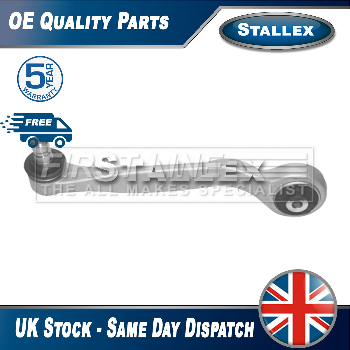 Fits Audi A6 A8 Track Control Arm Front Rear Left Upper Stallex ...