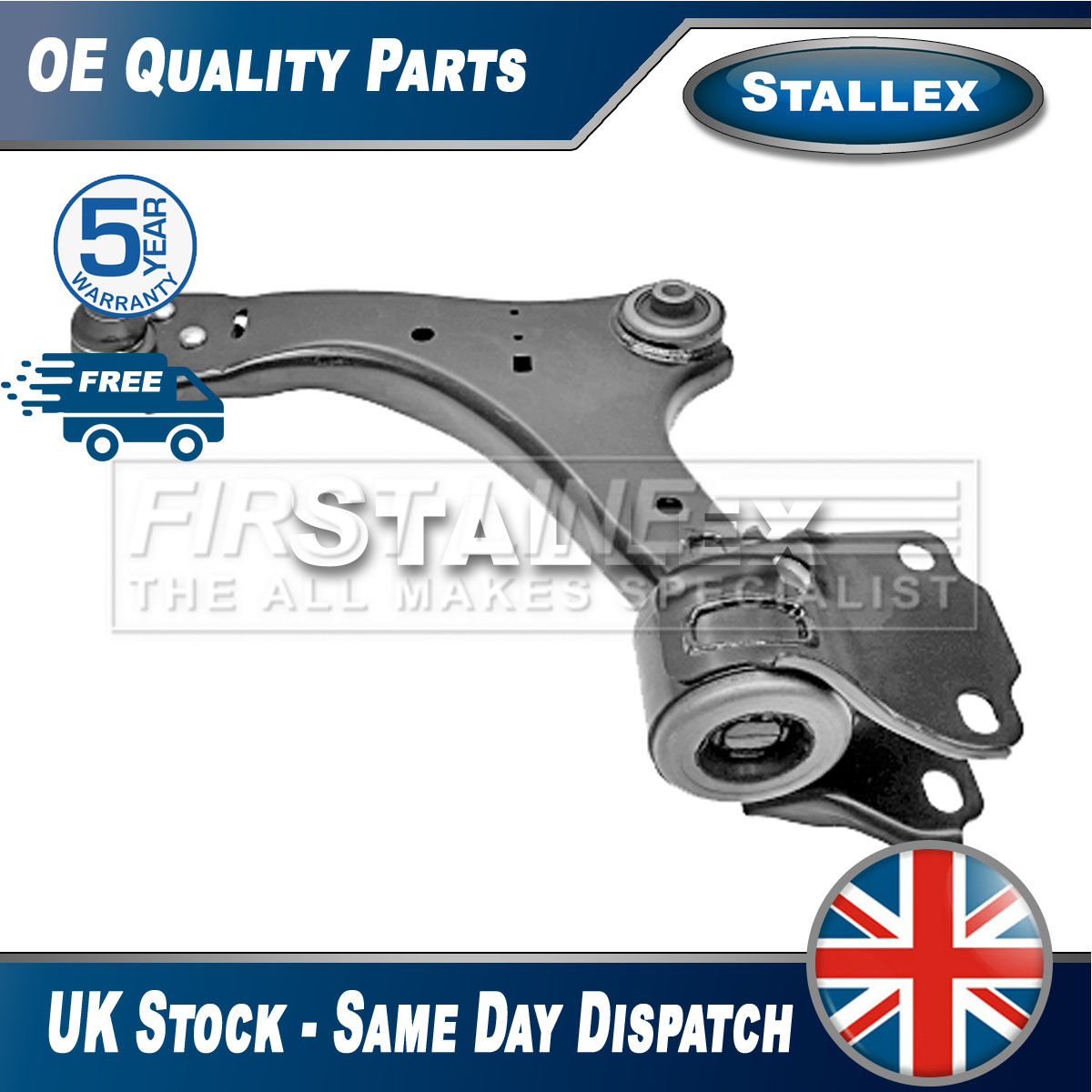 Fits Volvo V70 S80 Track Control Arm Front Left Lower Stallex 31200776 ...