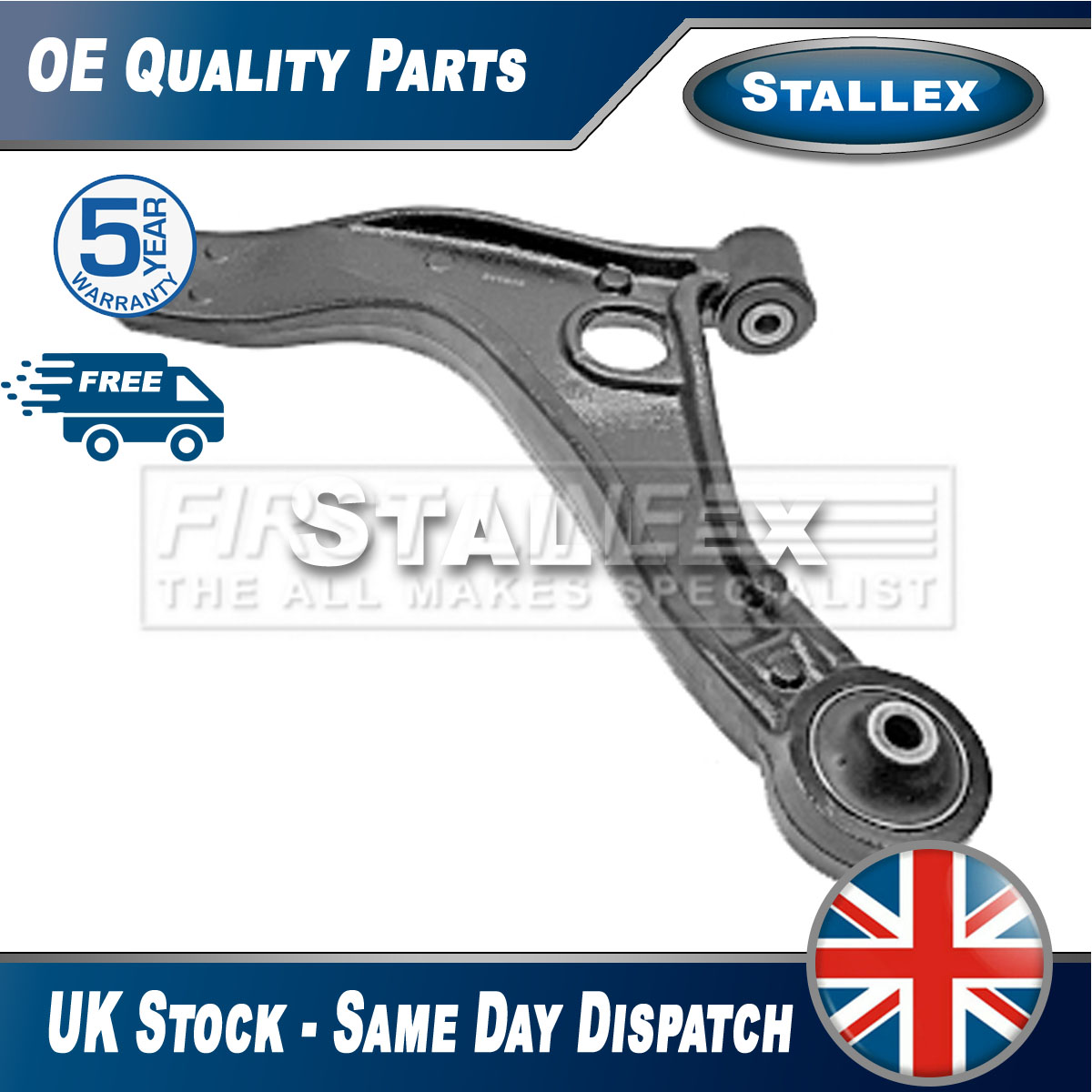 Fits Renault Master Vauxhall Movano Track Control Arm Front Left Lower ...