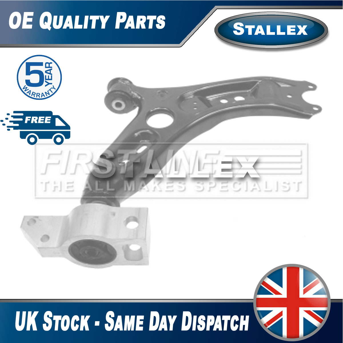 Fits VW Tiguan Passat CC Track Control Arm Front Right Stallex #1 ...
