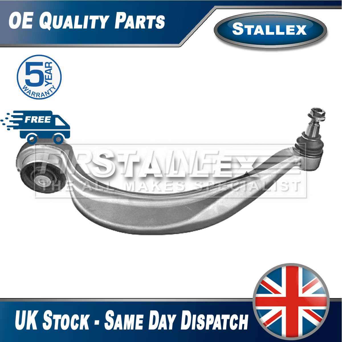 Fits Audi A8 2010-2018 Track Control Arm Front Rear Right Lower Stallex ...