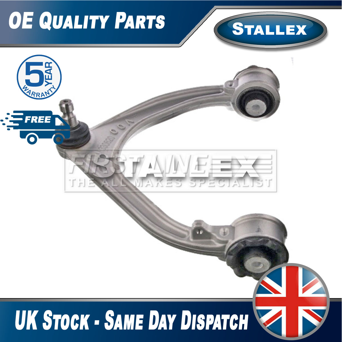 Fits Range Rover Velar F-Pace Track Control Arm Front Left Upper ...