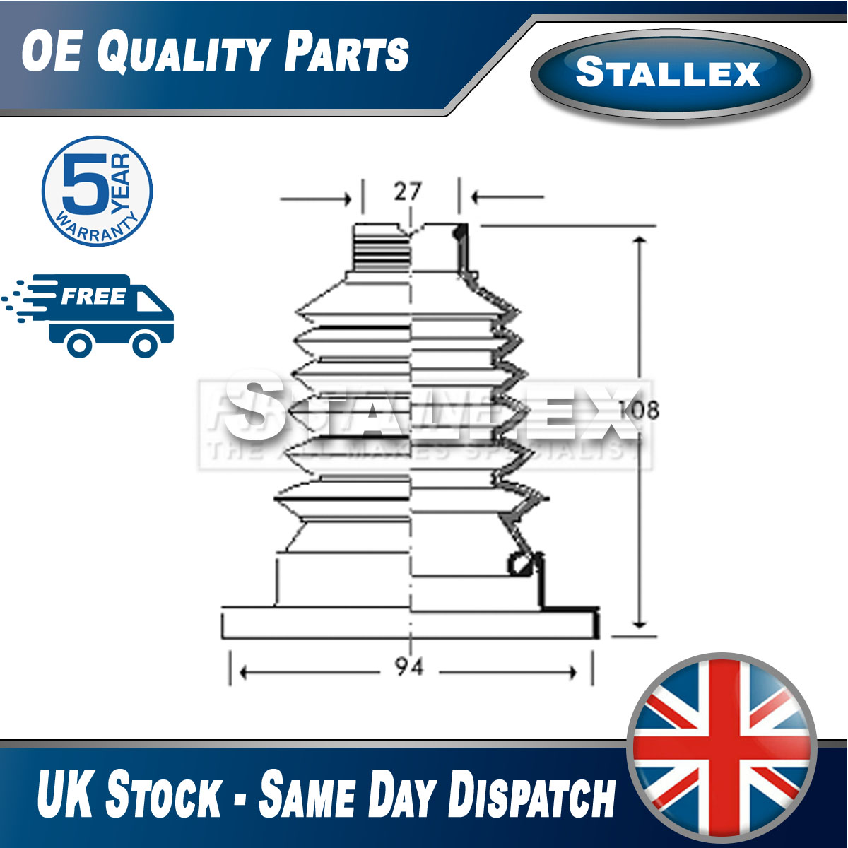 Fits VW Skoda Seat Audi CV Joint Boot Set Front Rear Right Inner Outer ...