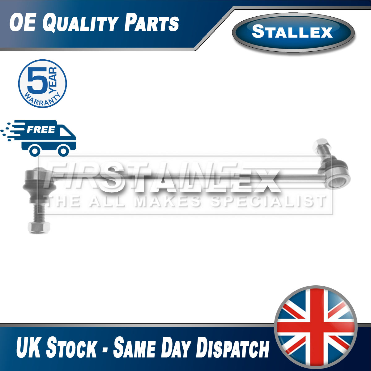 Fits Mercedes C-Class E-Class Stabiliser Link Front Right Stallex #2 ...