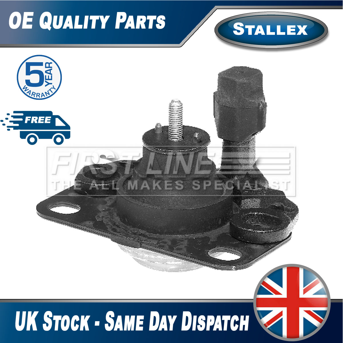 Fits Renault Clio 1991-2001 Kangoo 2001- Engine Mounting Right Upper ...
