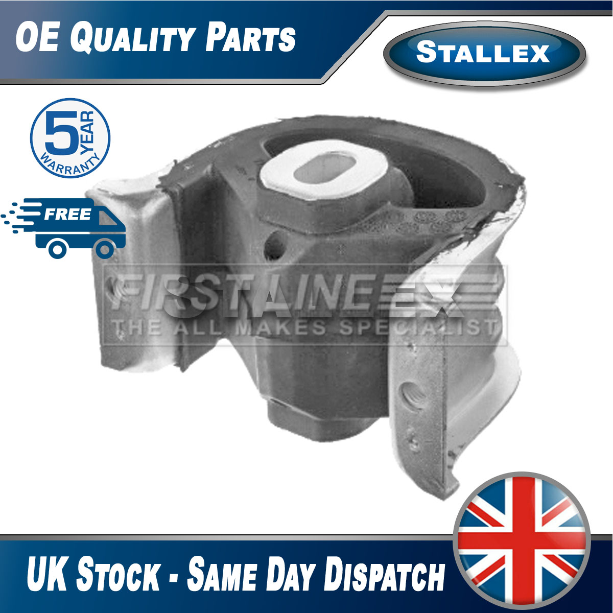 Fits VW Transporter 1.9 TDi 2.0 Engine Mounting Front Right Stallex ...