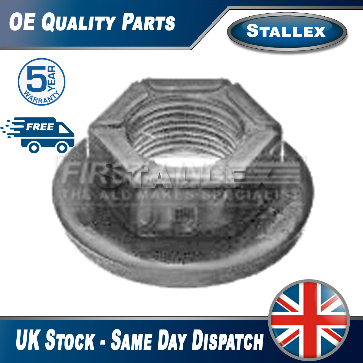 Adatto per Ford Fiesta Focus Ka Fusion Stub Asse Dado Posteriore 1144582