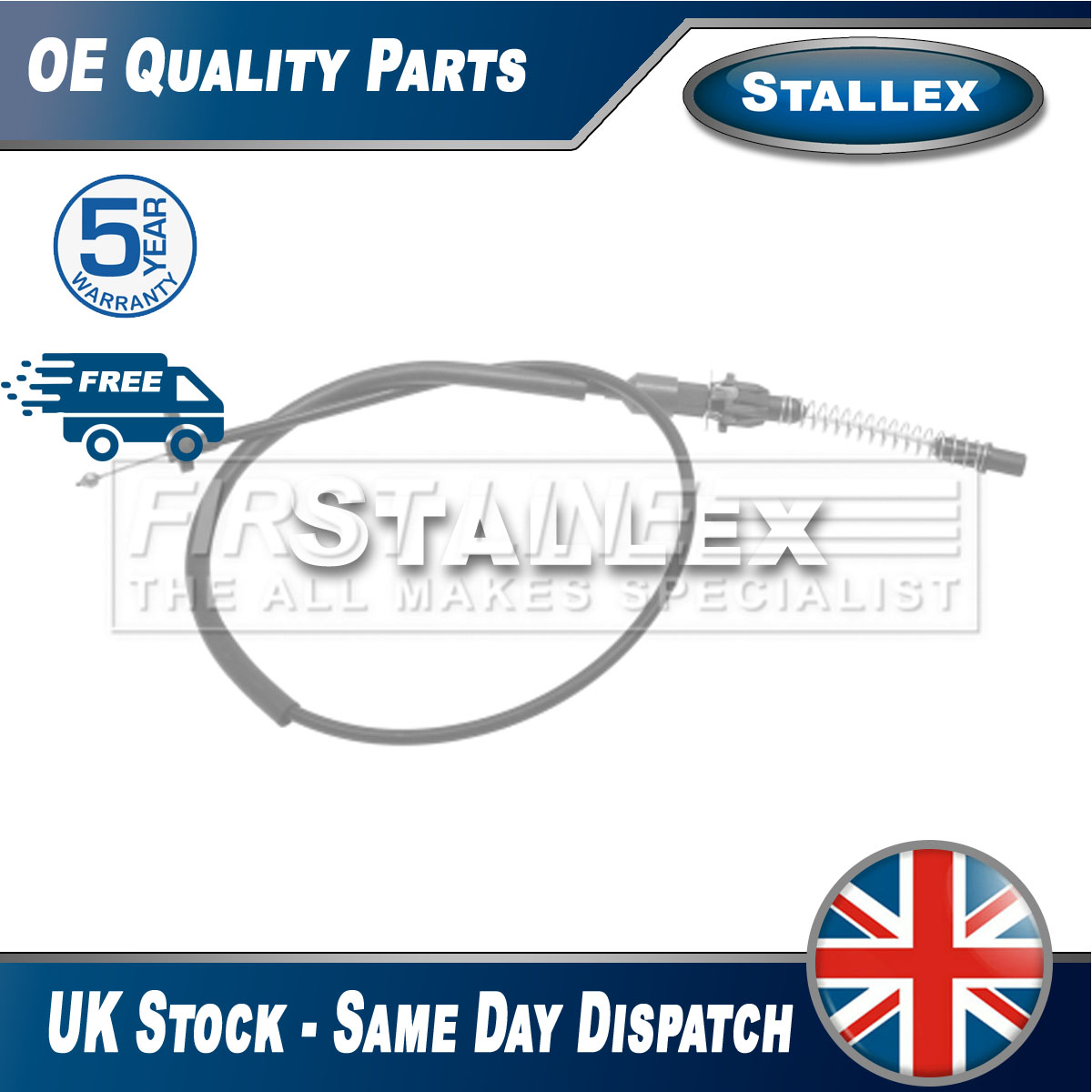 Adatto a Ford Cortina 1979-1982 cavo acceleratore 2.0 Stallex 1604722