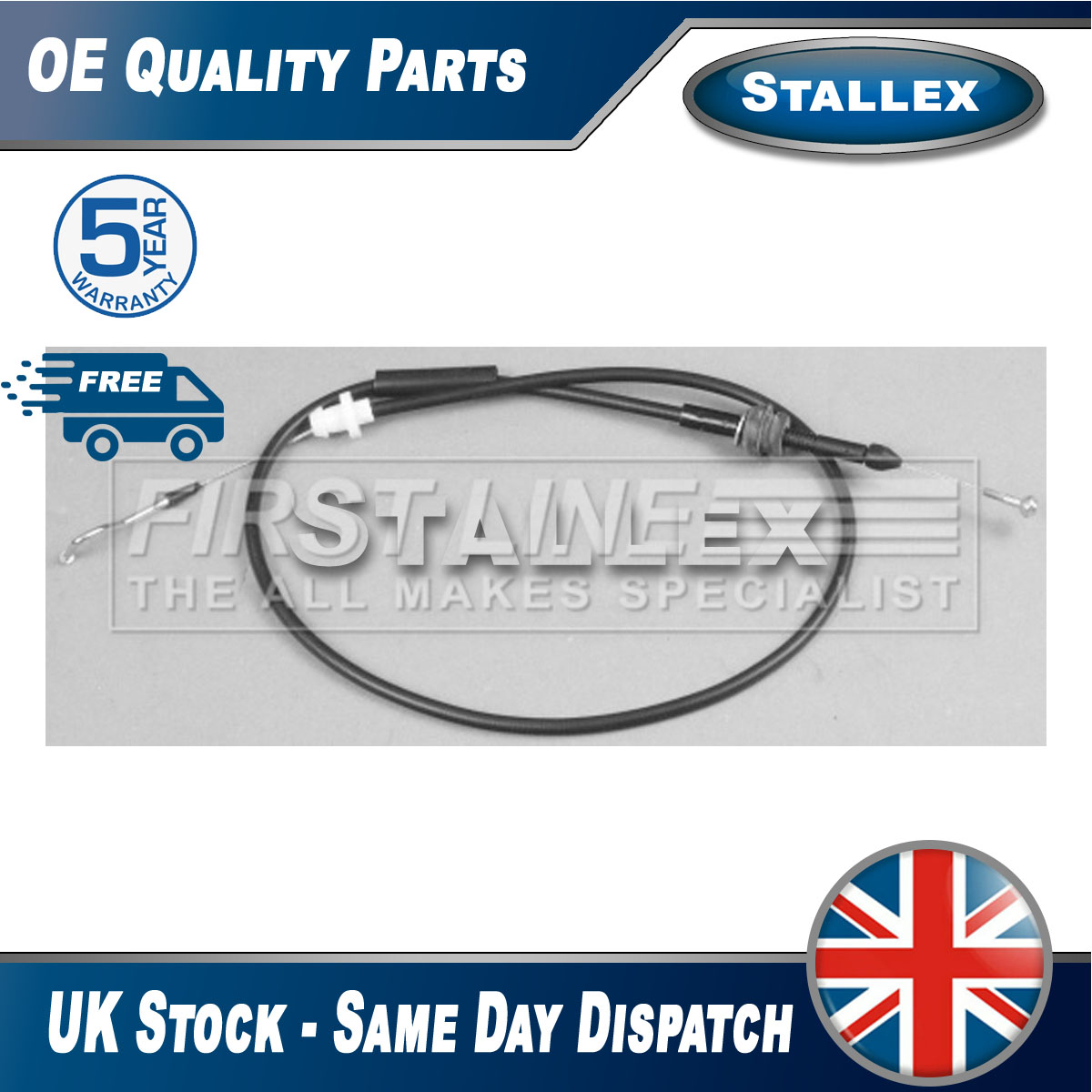 Adatto a VW Golf 1977-1983 cavo acceleratore 1,5 Stallex 171721555T