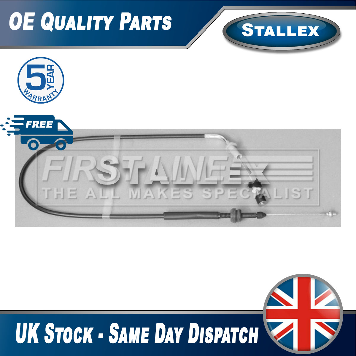 Adatto a Polo Lupo Arosa 1.0 1.4 1.6 cavo frizione acceleratore stallex 6N2721555H