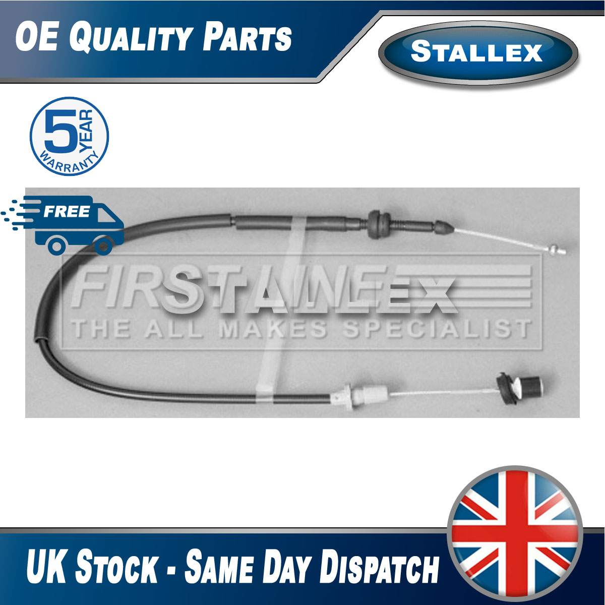 Adatto a VW Golf Seat Ibiza 1.6 2.0 cavo acceleratore stallex 1H0721555J