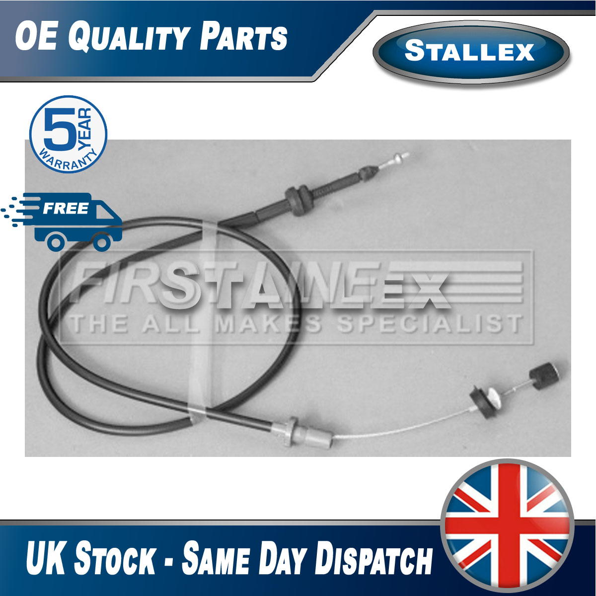 Adatto a Seat Ibiza 1.0 1.4 1.6 1.8 cavo frizione acceleratore stallex 6N1721555L