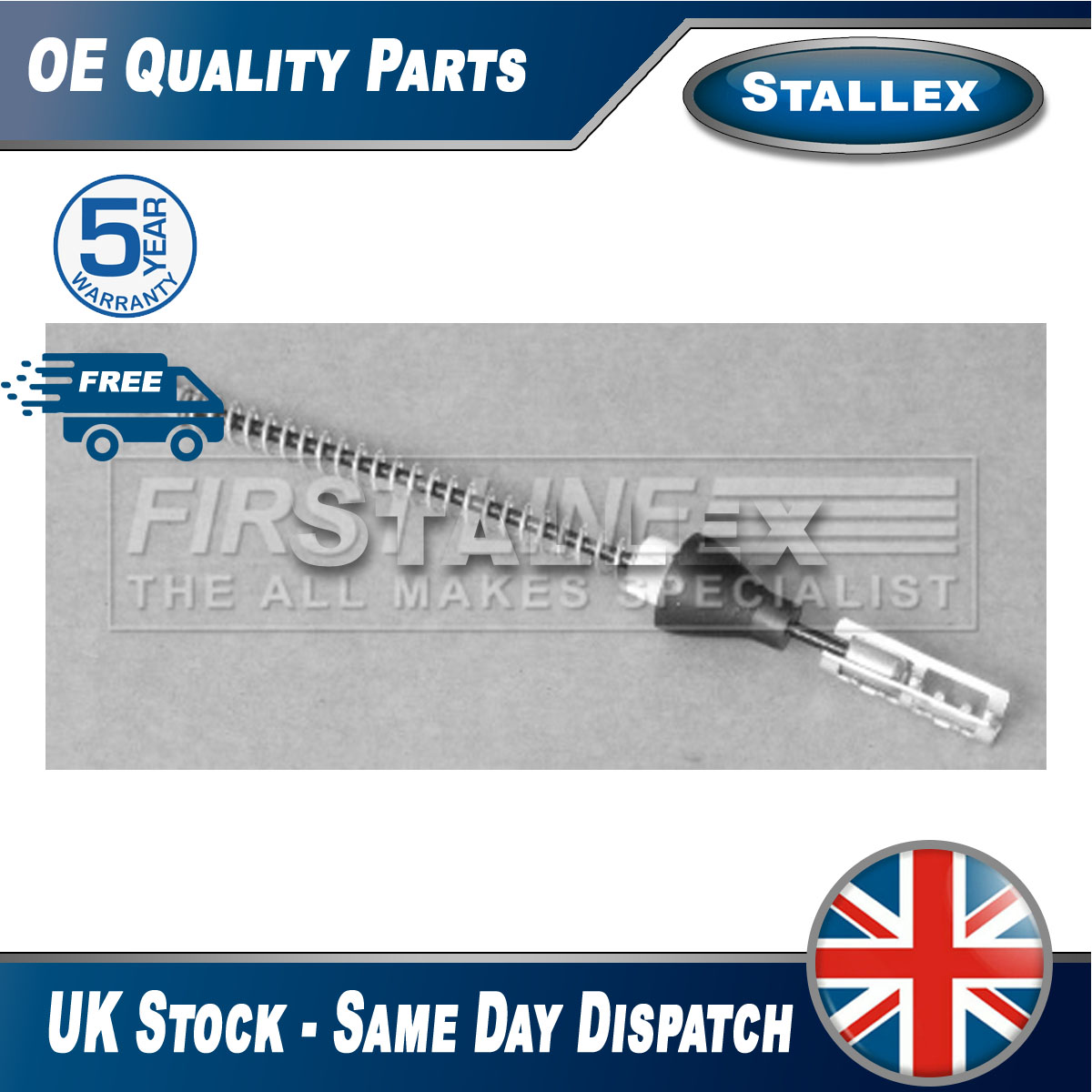 Fits Vauxhall Astra 1.2 CDTi 1.4 1.6 1.7 Hand Brake Cable Rear Stallex ...