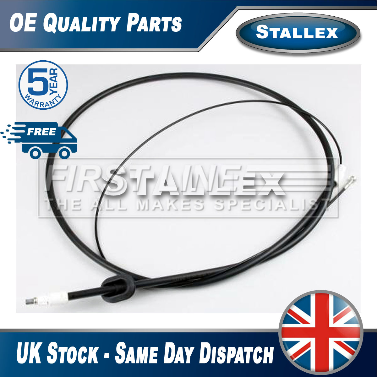 Fits Mercedes Vito Viano 2.1 CDi 3.0 Hand Brake Cable Centre Stallex #1 ...