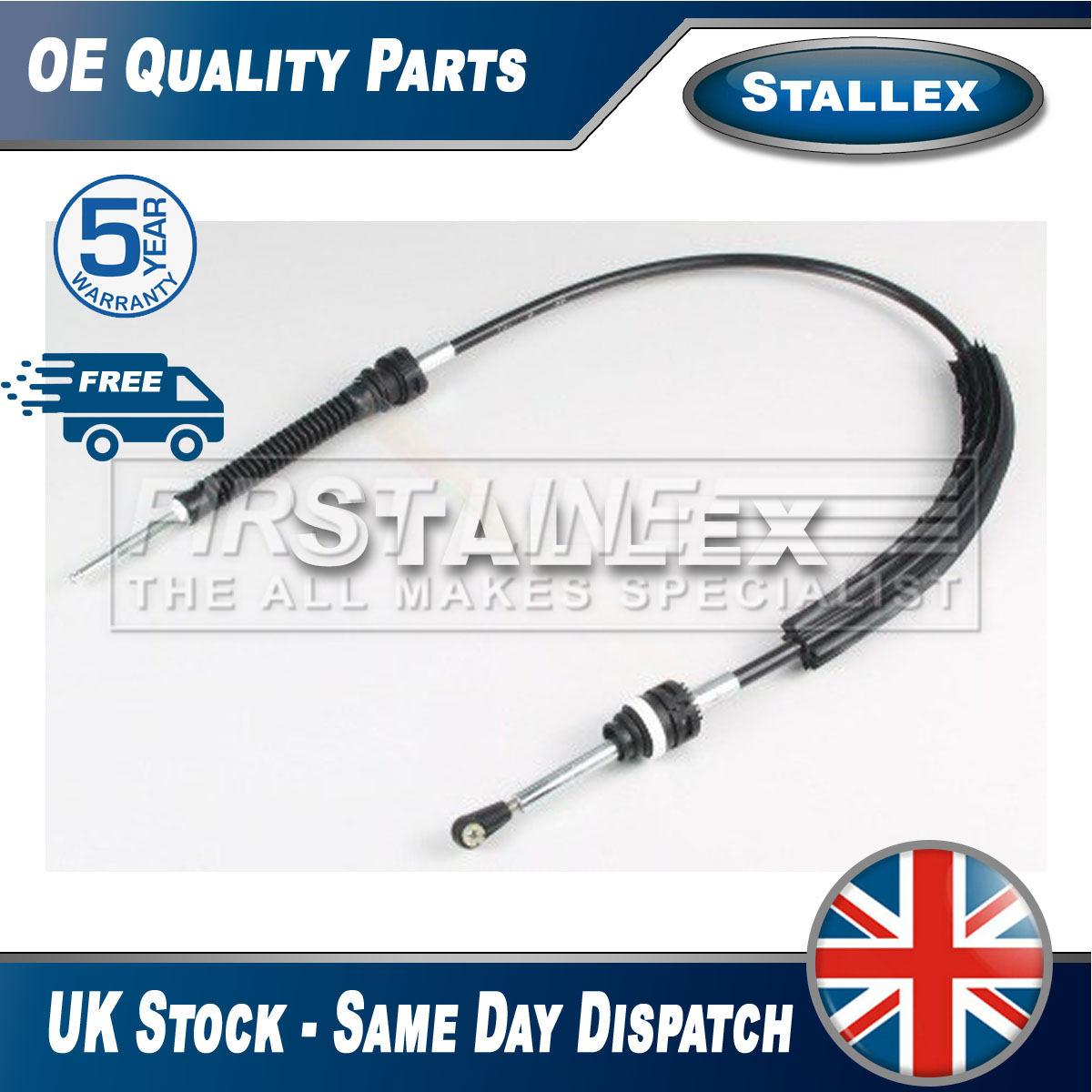 Fits Polo Fabia Ibiza 1.0 1.2 1.4 1.6 Gear Selector Cable Stallex #2 ...