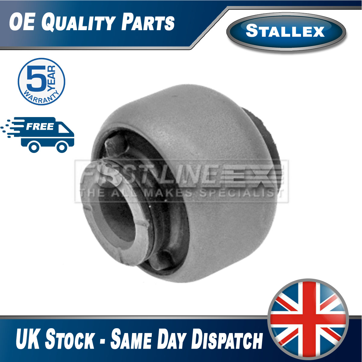 Fits Vauxhall Vivaro 2001- Renault Trafic 200… Track Control Arm Bush ...