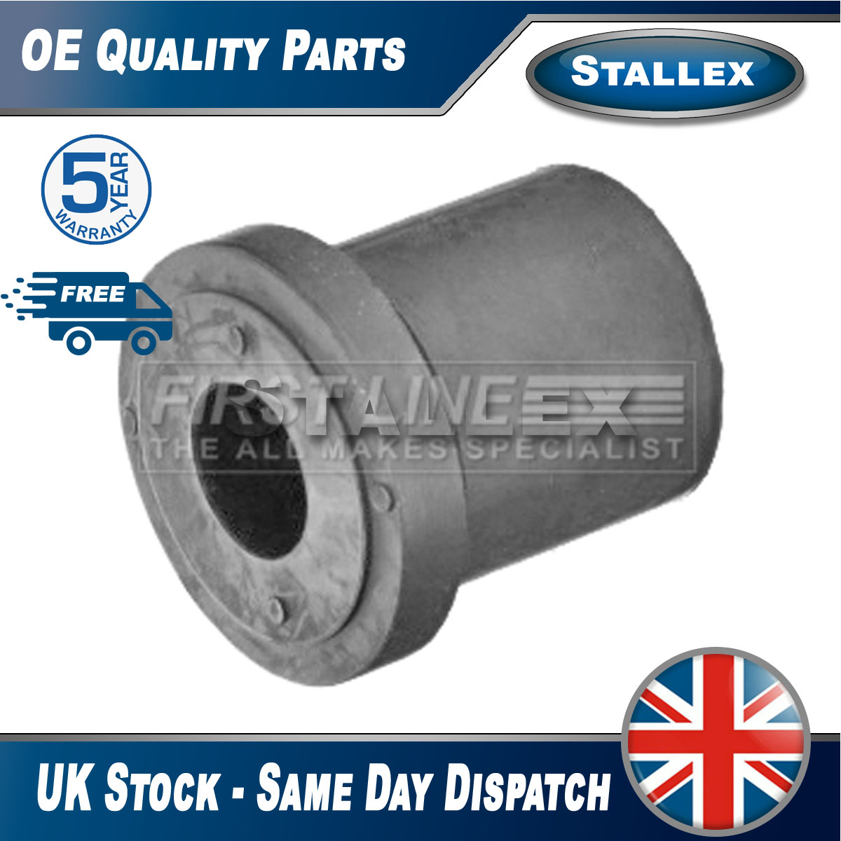 Fits Toyota Land Cruiser 1982-1989 4.0 D TD Leaf Spring Bush Stallex ...