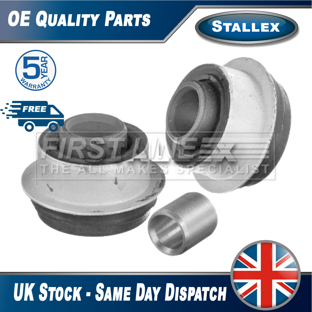 Fits Mercedes GLA 2013- Track Control Arm Bush Stallex #1 A1563300200 ...