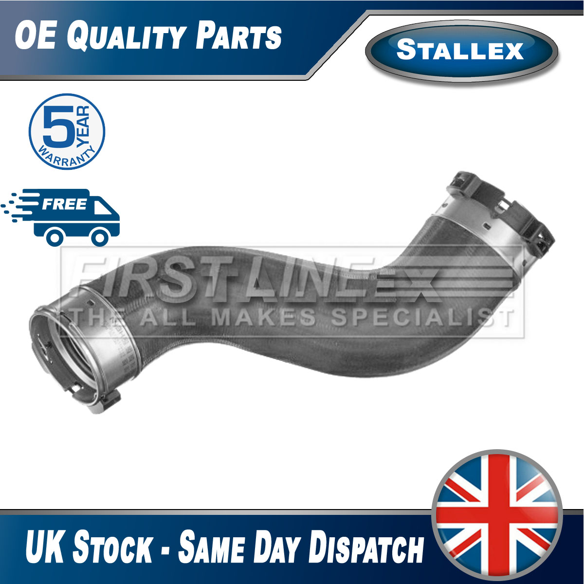 Fits Mercedes E-Class C-Class CLS 2.1 CDi D Turbo Hose Stallex #2 ...