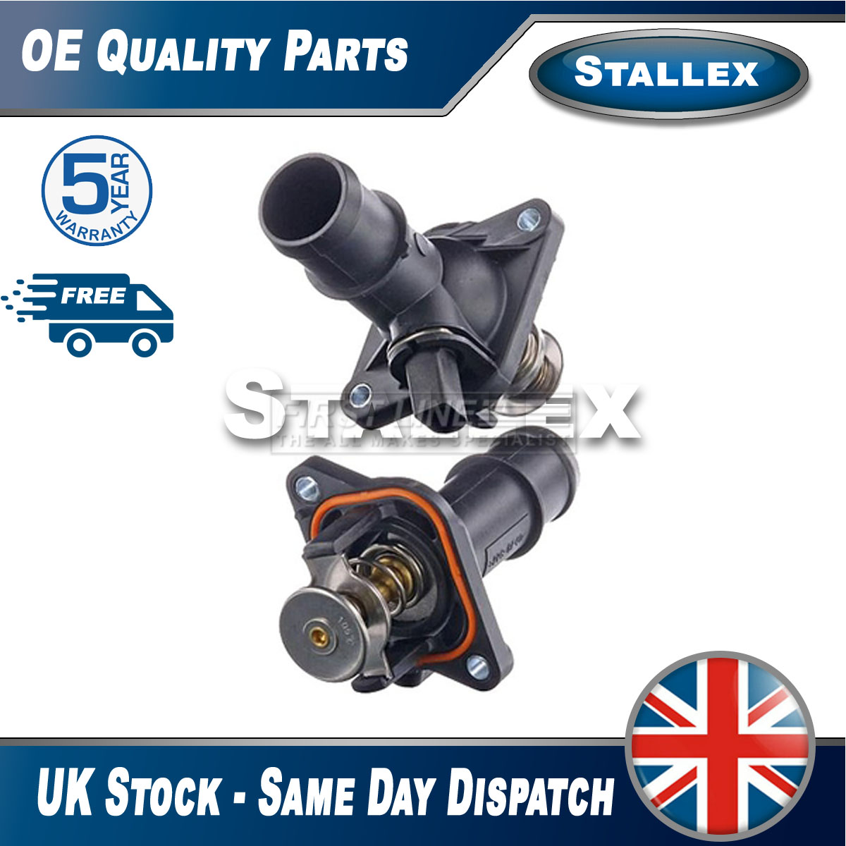 Fits VW Golf Bora Audi A3 Thermostat Coolant Stallex 06A121114 | eBay UK