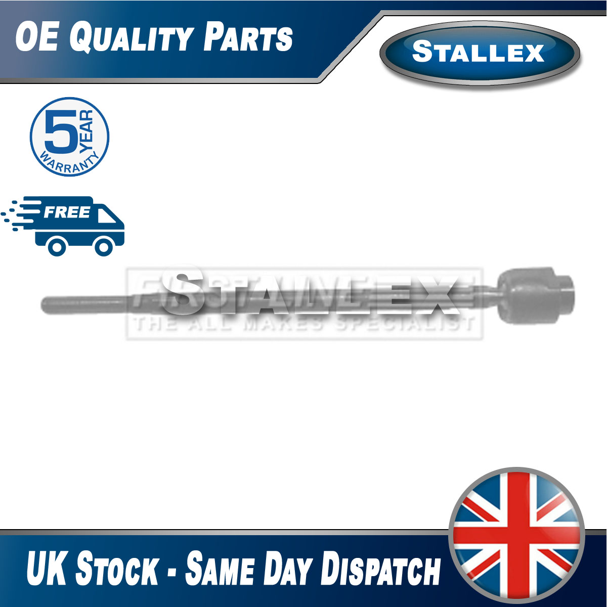 Fits Skoda Felicia 1994-2002 1.3 1.6 1.9 D Tie Rod End Stallex #1 ...