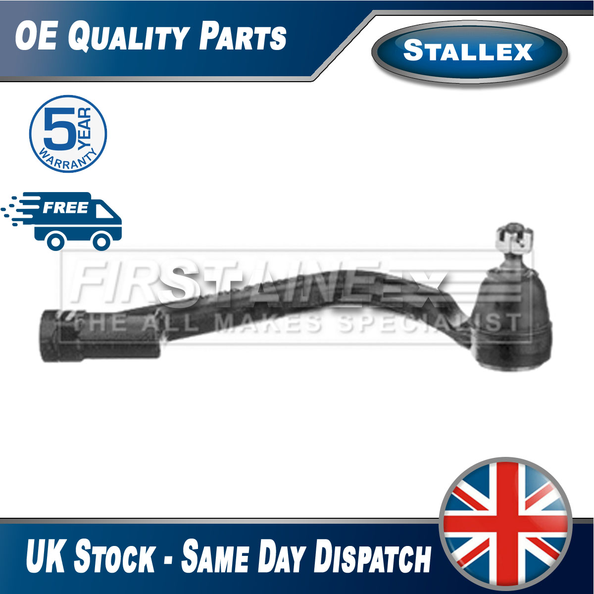 Fits Santa Fe Sorento 2.0 CRDi 2.2 2.4 3.5 Tie Rod End Stallex #2 ...