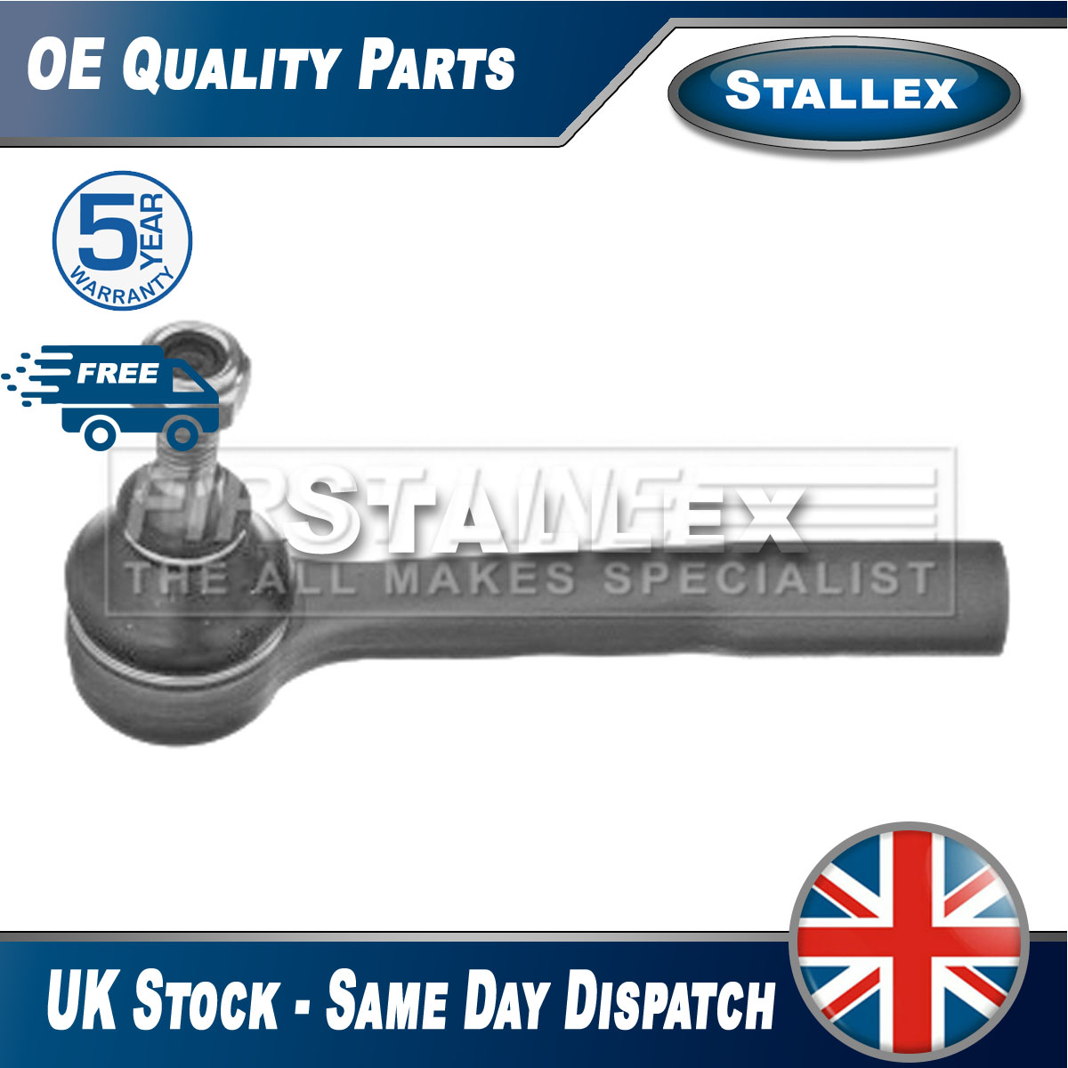 Fits Fiat 500 2012- Tie Rod End Stallex #1 77366165 | eBay UK