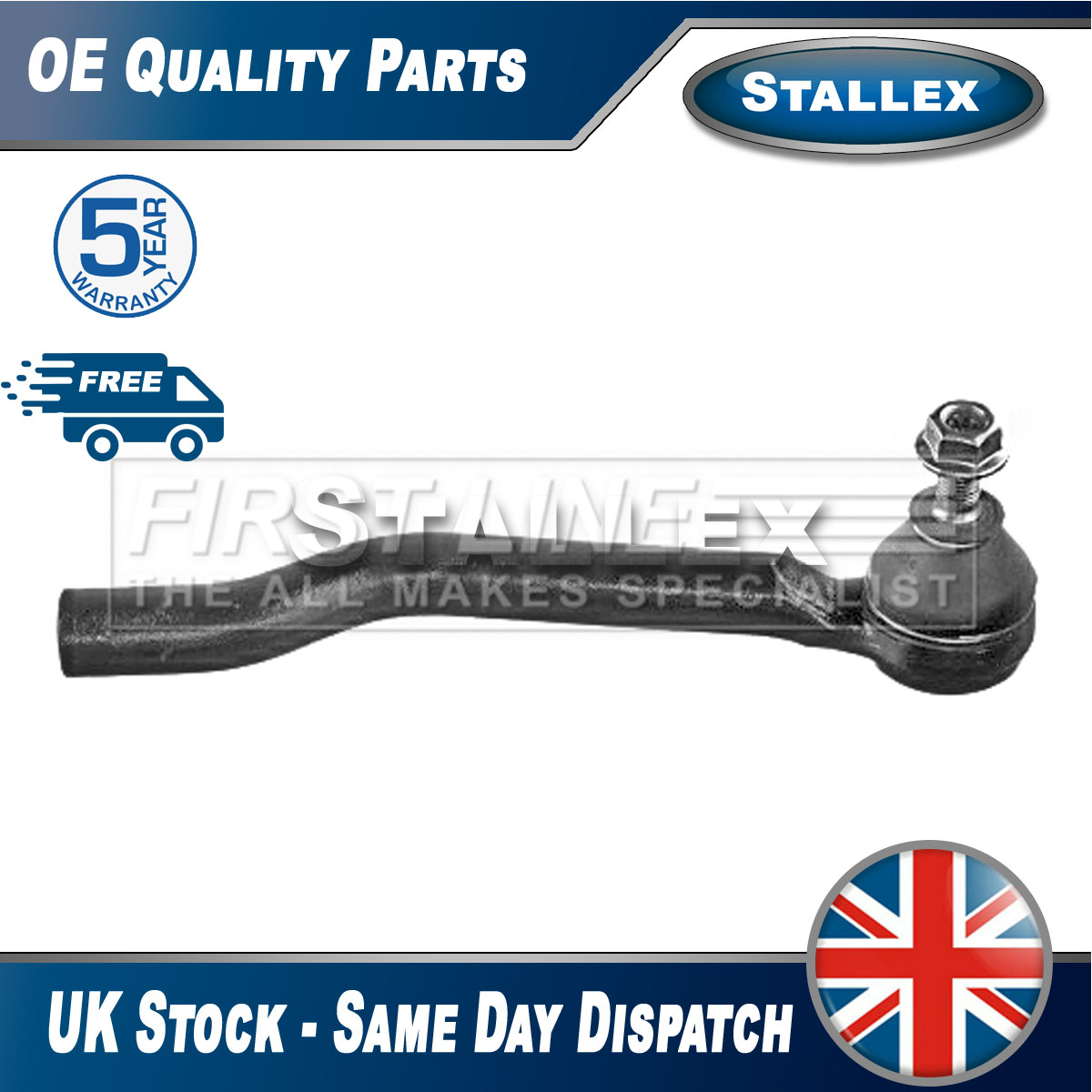 Fits Nissan X-Trail 2013- 1.6 dCi 2.0 2.5 Tie Rod End Stallex #2 ...