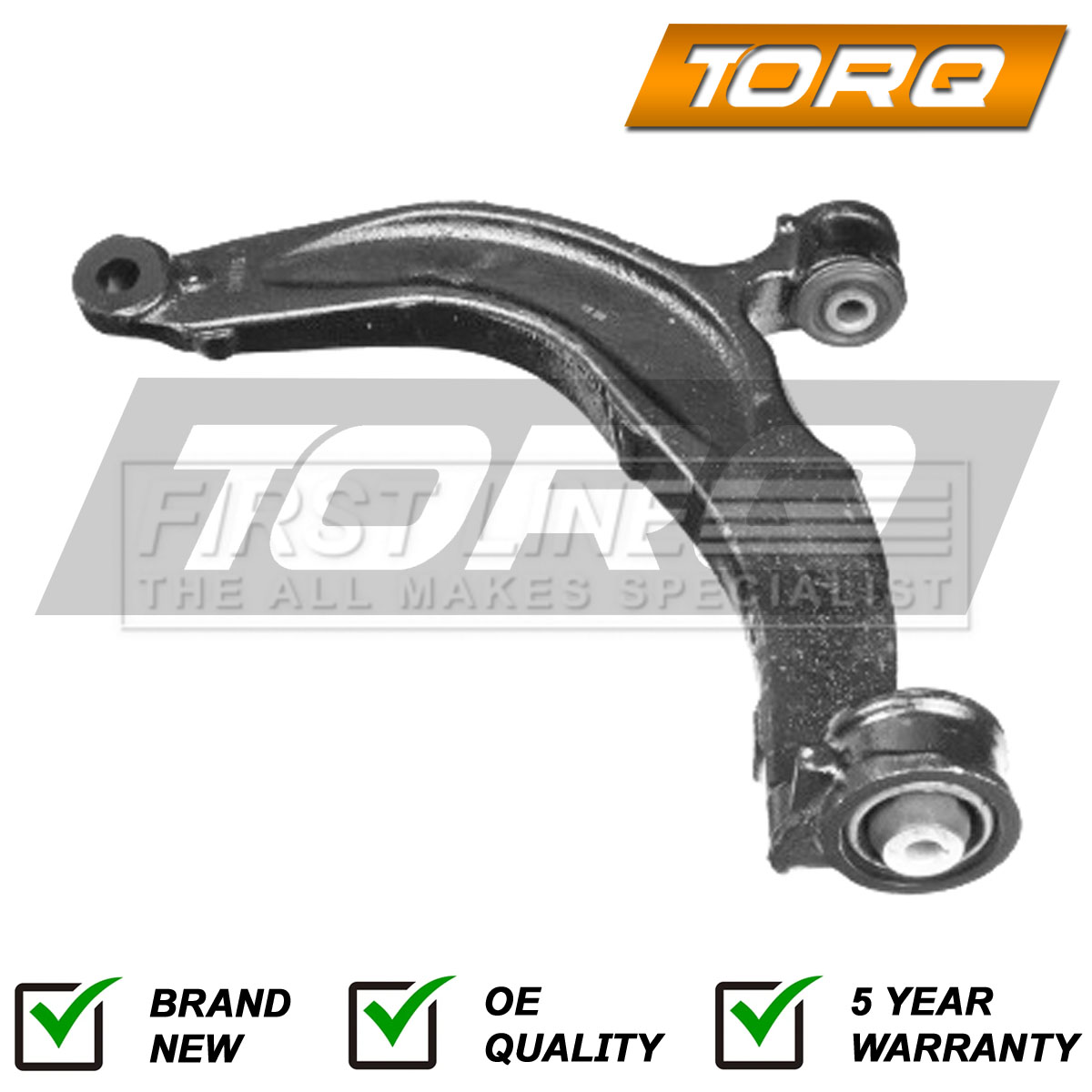 Track Control Arm Front Left Lower Torq Fits VW Transporter 2003-2015 ...