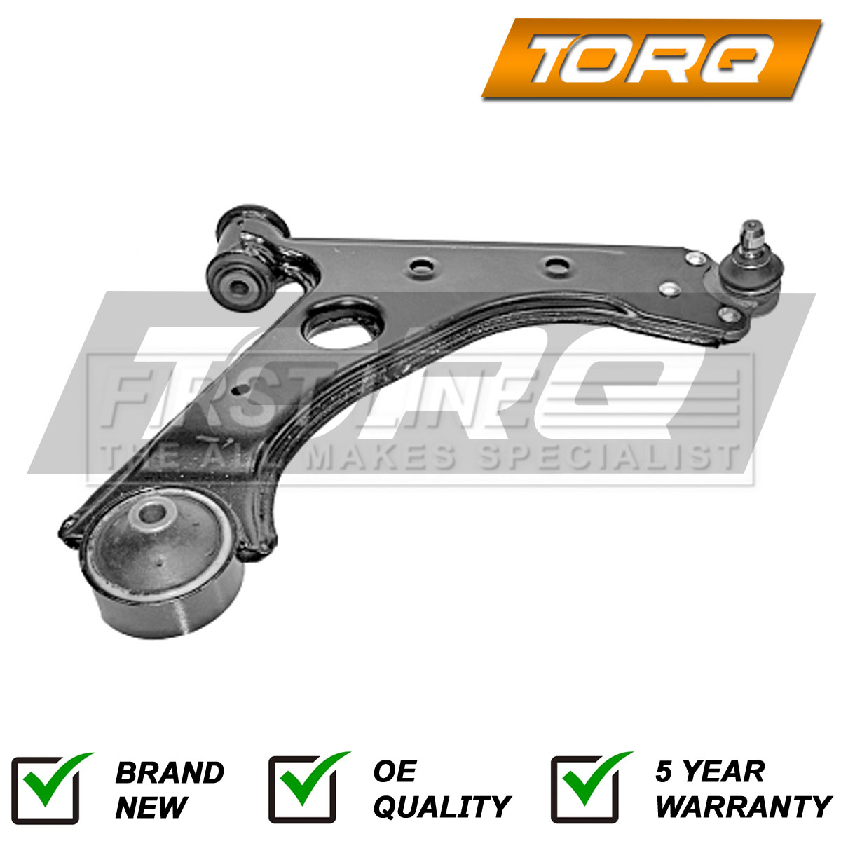 Track Control Arm Front Right Lower Outer Torq Fits Vauxhall Corsa 2006 ...