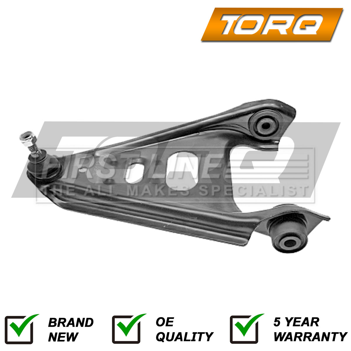 Track Control Arm Front Lower Torq Fits Smart Fortwo 0.8 CDi 1.0 ...