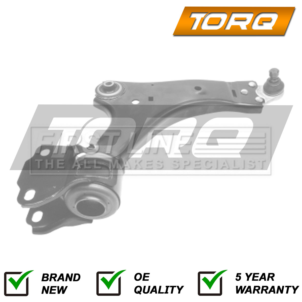 Track Control Arm Front Right Lower Torq Fits Volvo XC60 2008-2017 ...