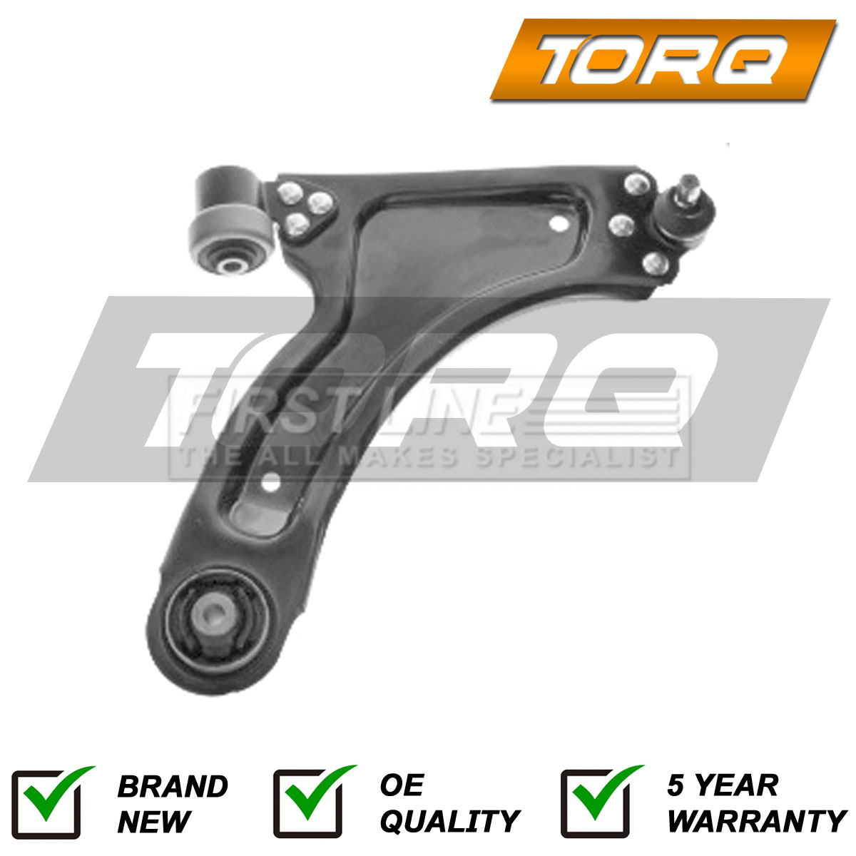 Track Control Arm Front Right Lower Torq Fits Vauxhall Corsa Combo #2 ...