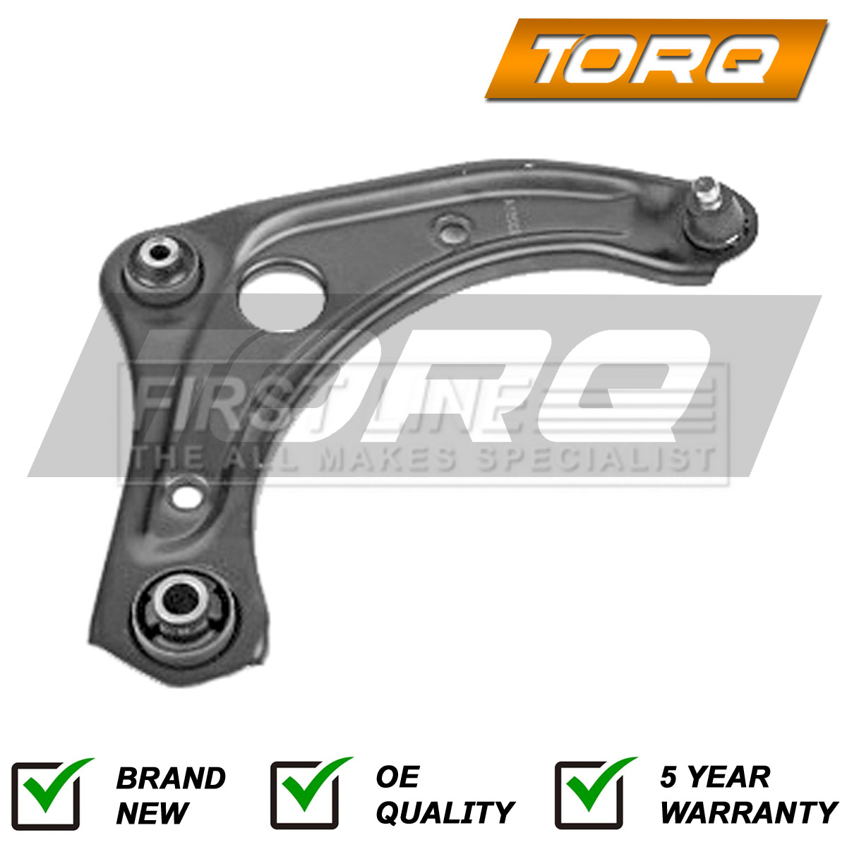 Track Control Arm Front Right Torq Fits Nissan Micra Note 1.2 1.5 dCi ...