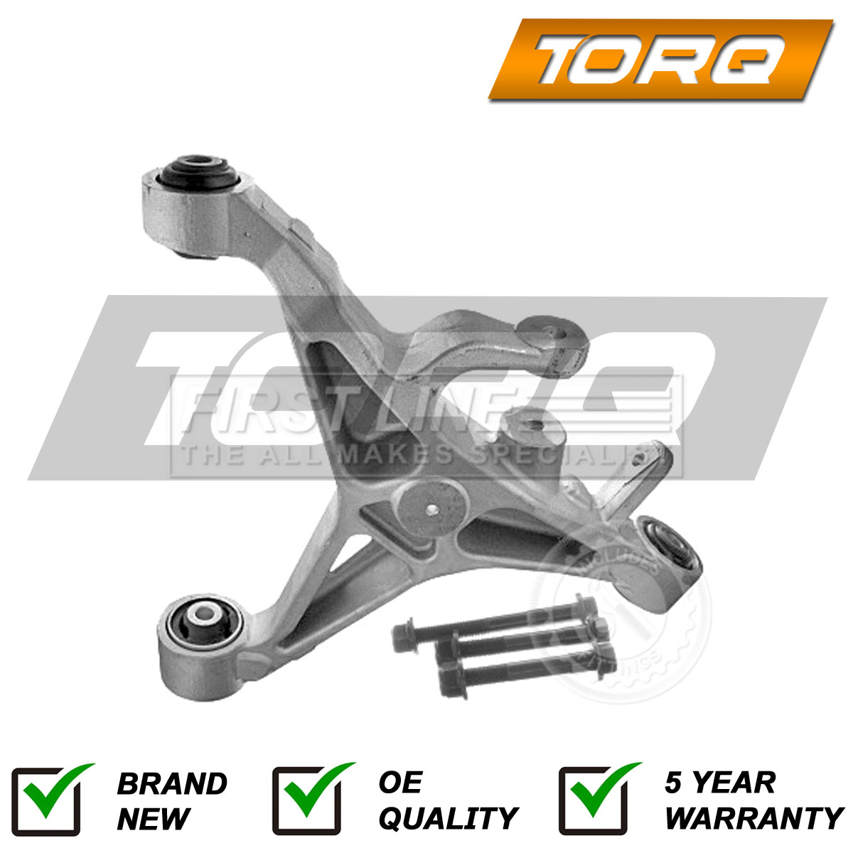 Track Control Arm Rear Right Lower Torq Fits Jaguar S-Type 1999-2008 ...