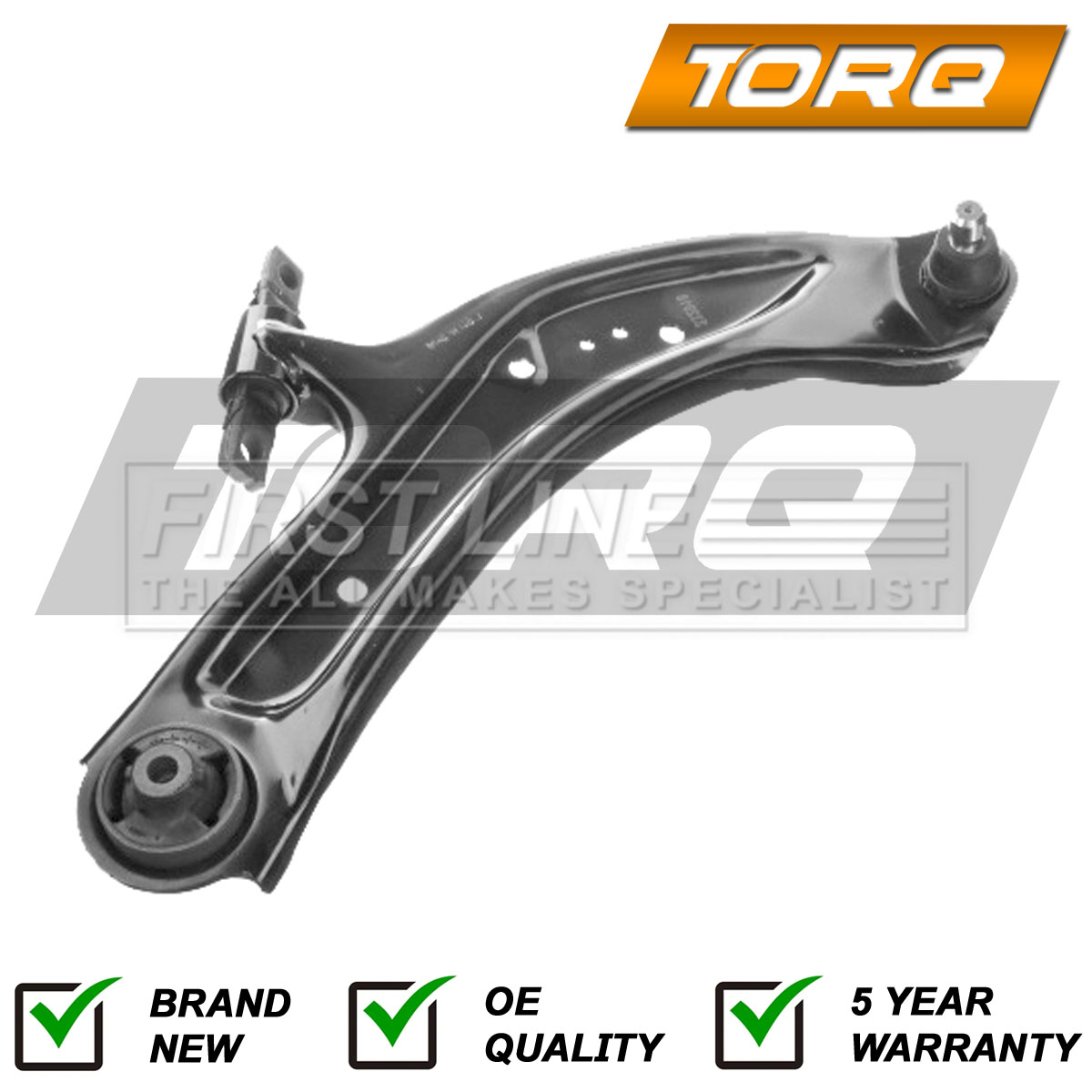 Track Control Arm Front Right Lower Torq Fits Nissan X-Trail 2013 ...