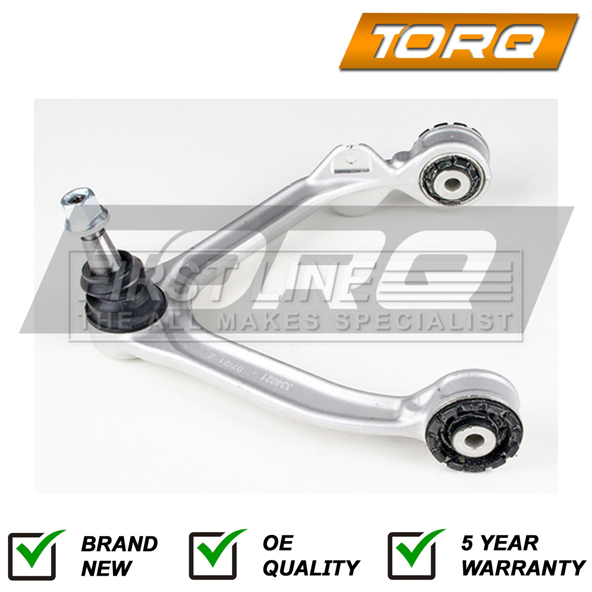 Track Control Arm Front Left Upper Torq Fits Volvo V60 2018- S60 2019 ...
