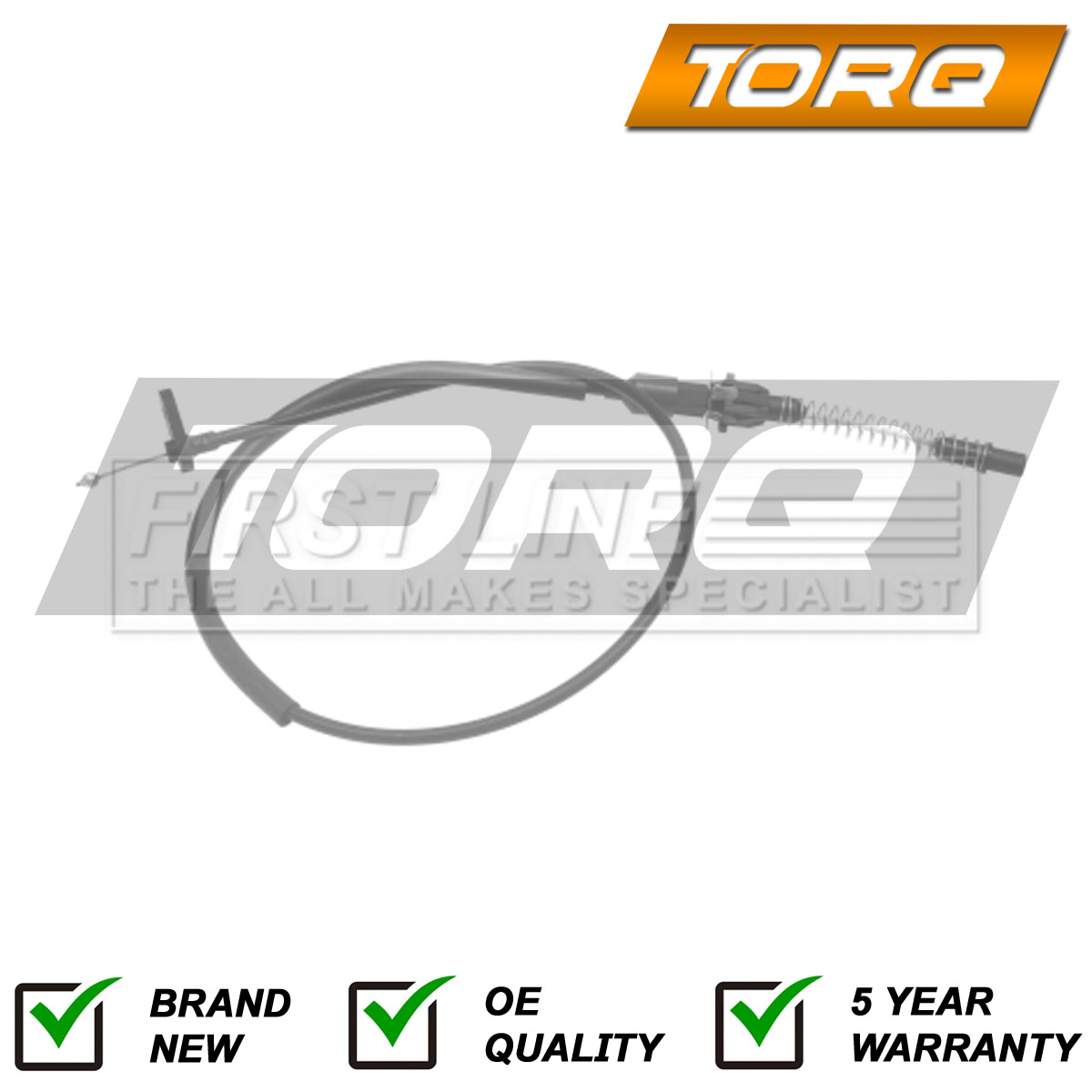 Torq Cavo Acceleratore Acceleratore Adatta a Ford Cortina 1979-1982 2.0 1604722