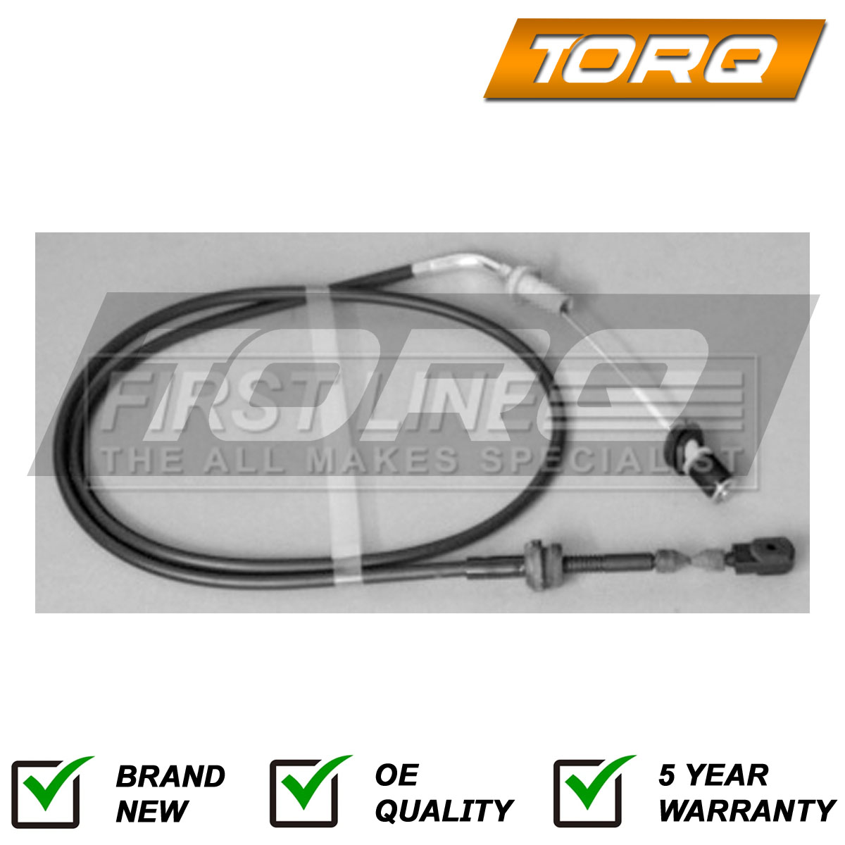 Cavo Acceleratore Acceleratore Torq Adatto a VW Polo 1994-1997 1.9 D 6N2721555B
