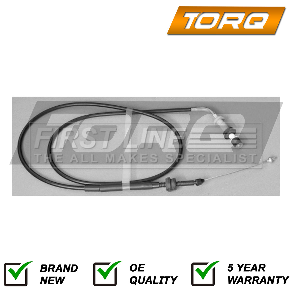 Cavo frizione acceleratore Torq adatto a VW Polo 1994-1999 1.0 1.3 1.6 6N2721555C