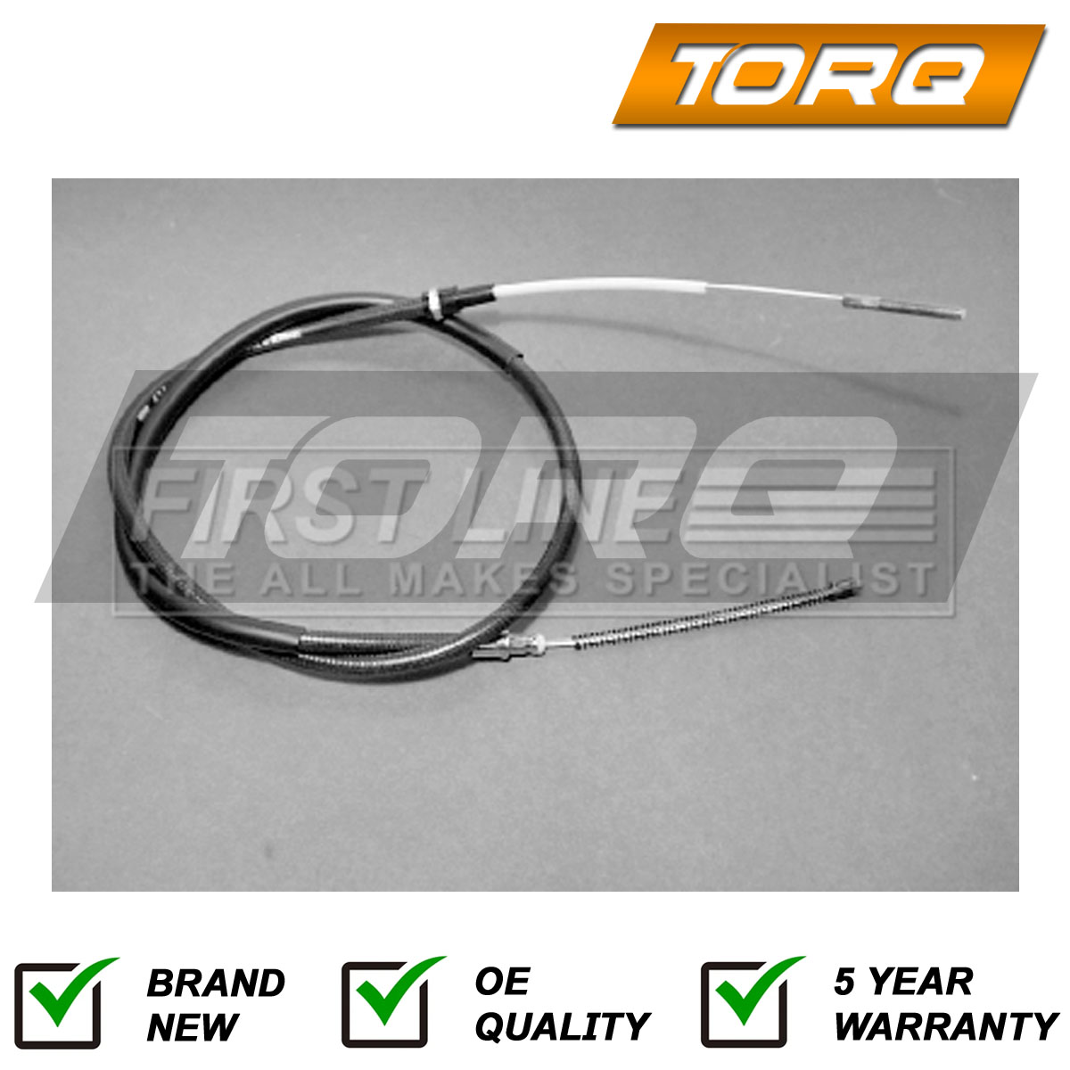 Hand Brake Cable Rear Torq Fits VW Golf 1988-1992 Jetta 1988-1992 ...