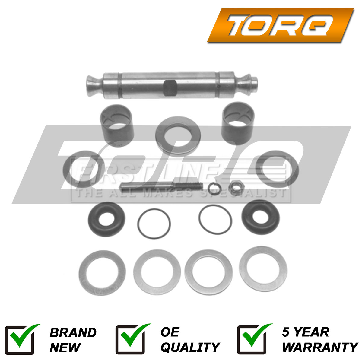 Kit Riparazione Kingpin Torq Anteriore Adatto Sherpa Freight Rover 1.7 1.8 D 2.0 BHM7224