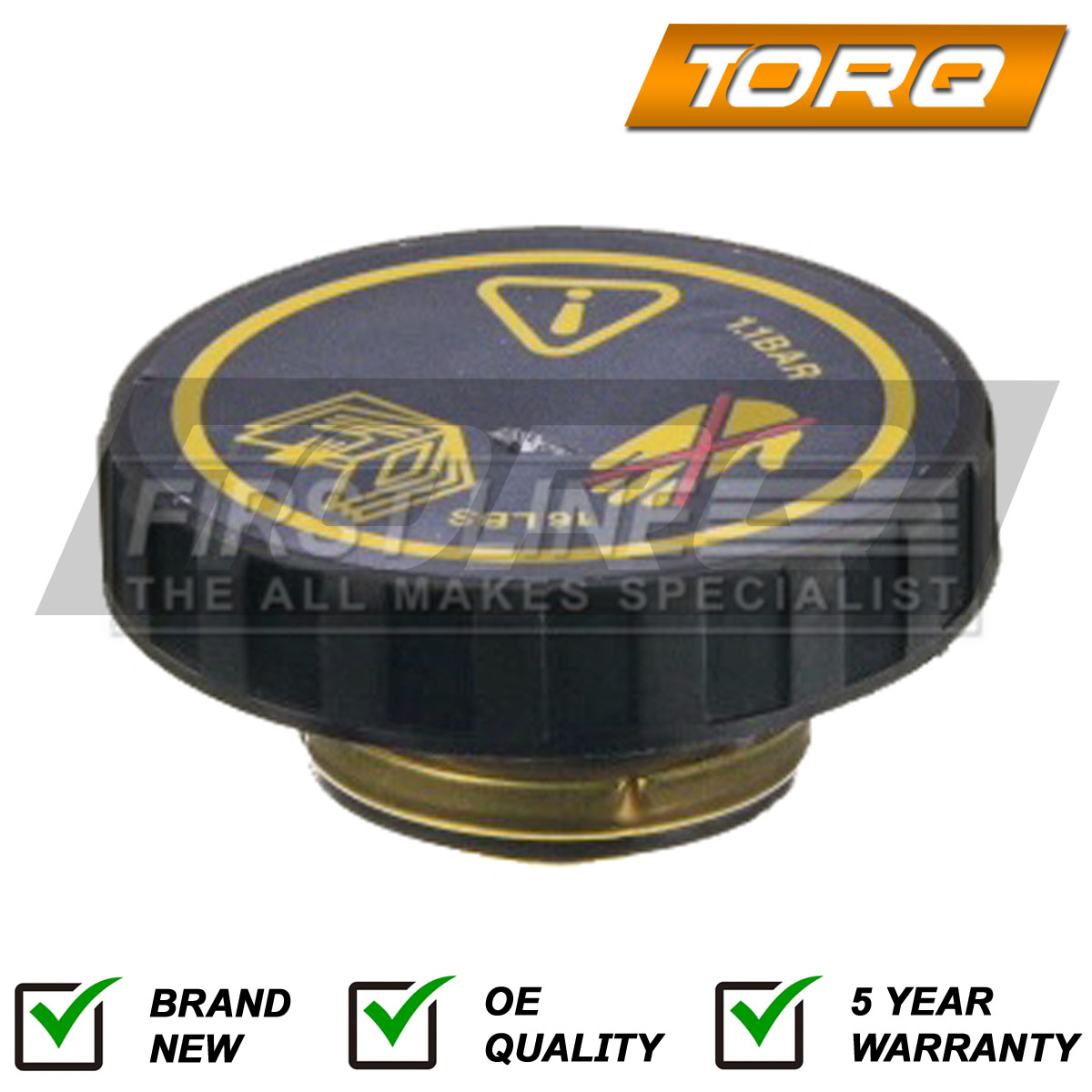 Radiator Cap Torq Fits Mini Cooper 2001-2006 One 2001-2006 1.6 ...