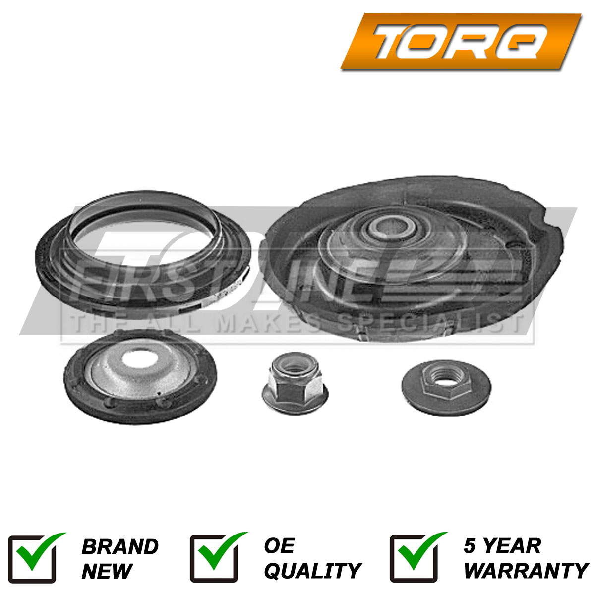 Strut Top Mount Torq Fits Citroen DS3 C3 C4 Cactus Peugeot 208 2008 ...