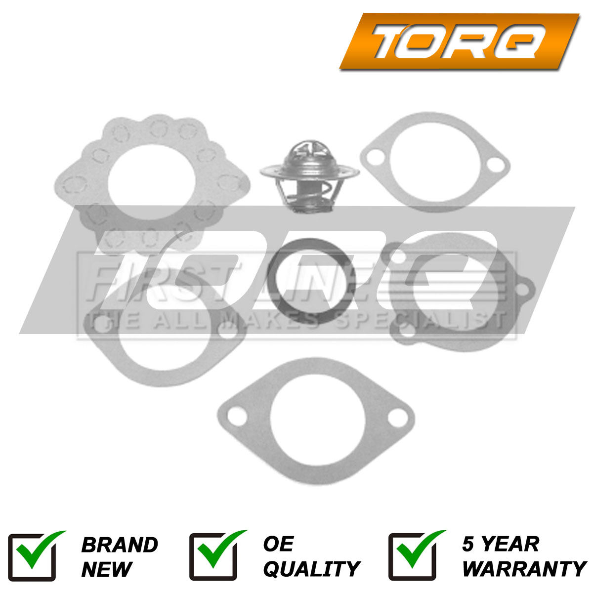 Thermostat Coolant Torq Fits Ford Ka 1996-2008 Fiesta 1976-2002 + Other ...
