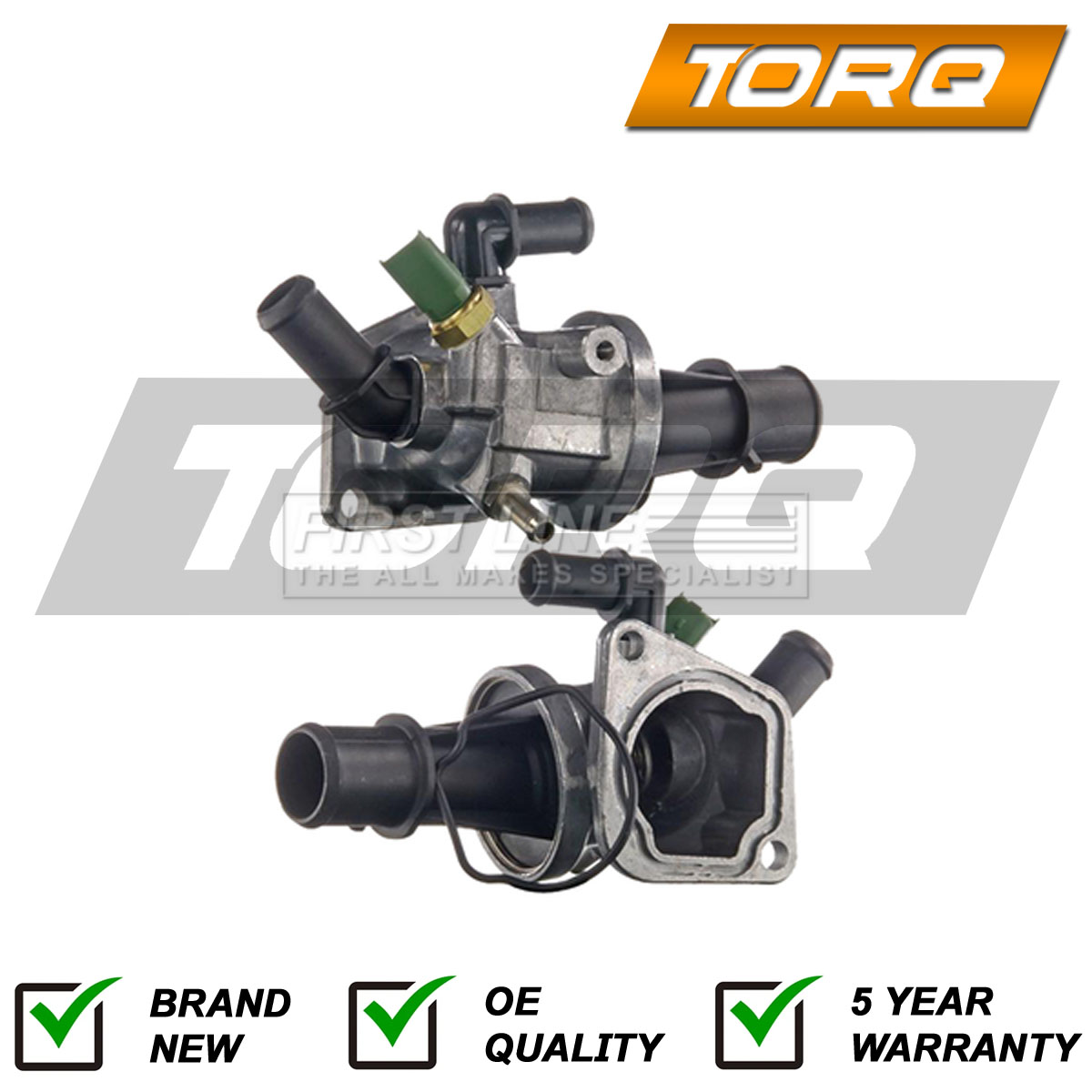 Thermostat Coolant Torq Fits Vauxhall Combo Corsavan Meriva Fiat Doblo ...