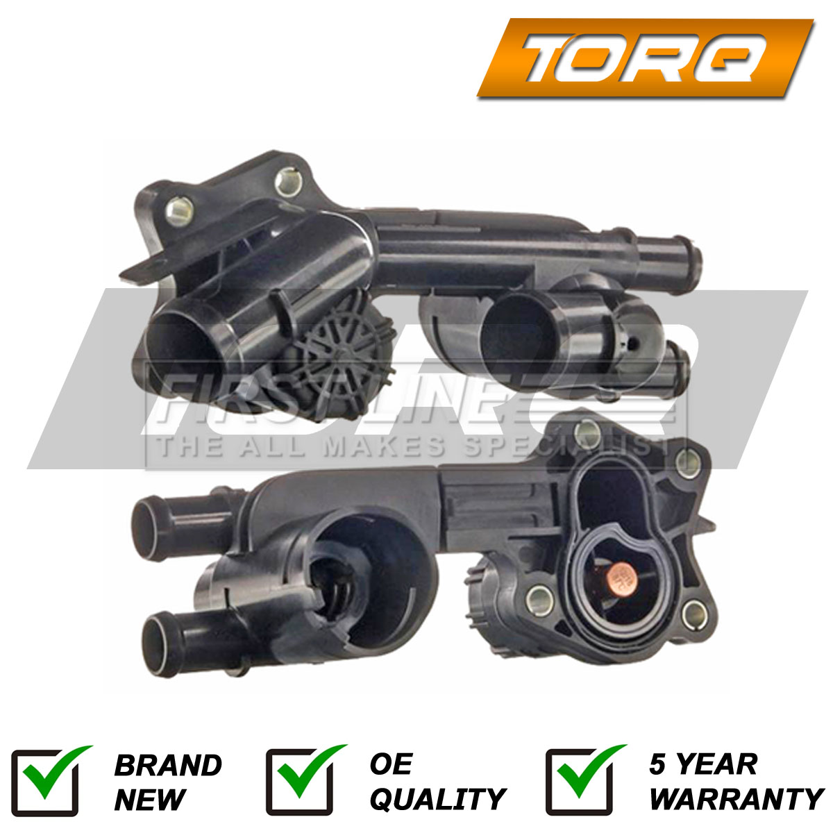 Thermostat Coolant Torq Fits Fabia Yeti Roomster Rapid Ibiza Leon A1 ...