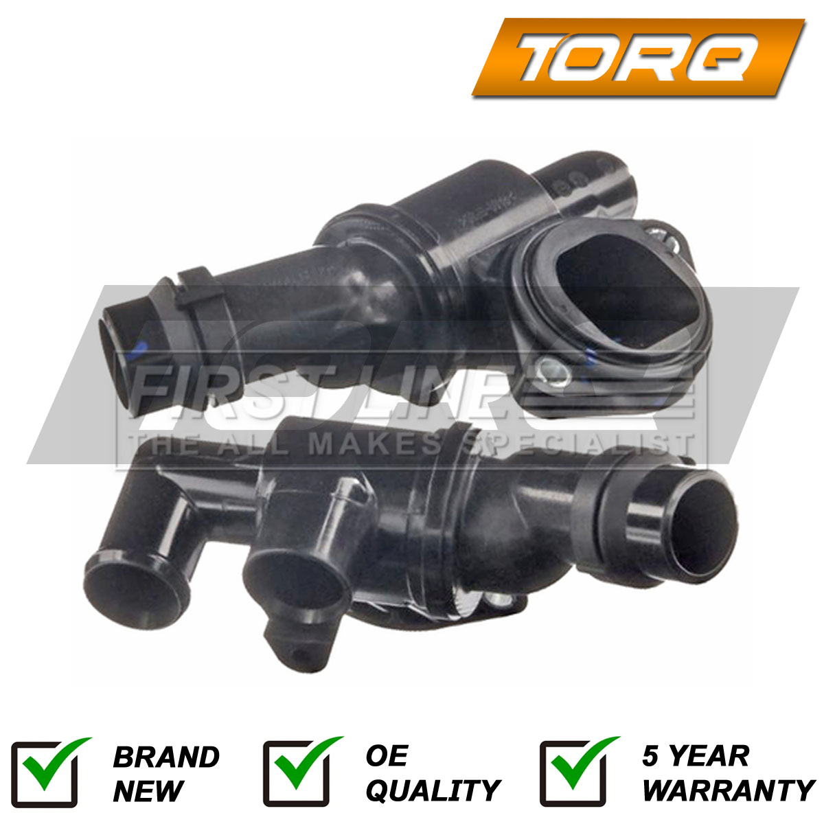 Thermostat Coolant Torq Fits VW Golf Scirocco Seat Leon Audi A3 TT 1.8 ...